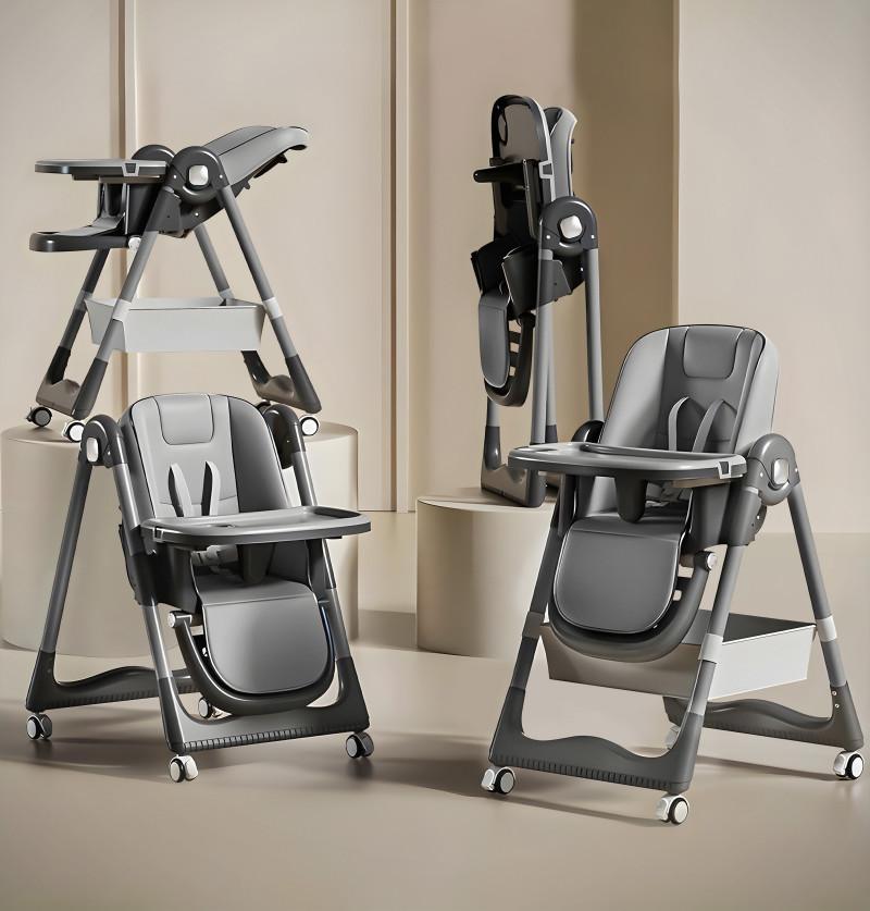 10 in 1 Baby High Chair Play-Eat-Sleep-Fold | Lounge Chair | Adjustable ...