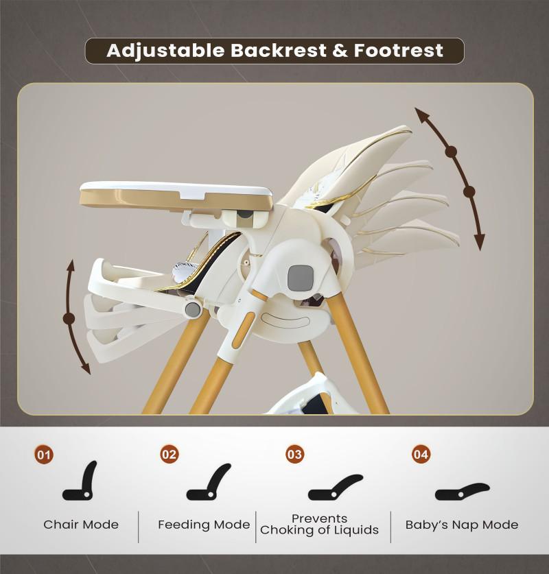 SmartSeat 9-in-1 Baby High Chair | Ergonomic | Adjustable Height ...