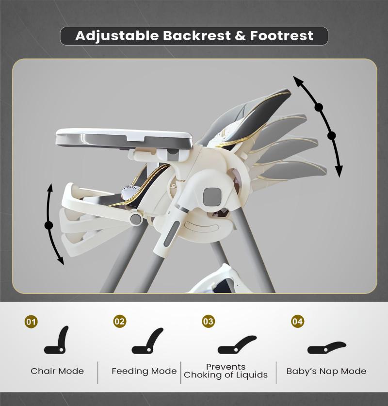 SmartSeat 9-in-1 Baby High Chair | Ergonomic | Adjustable Height ...