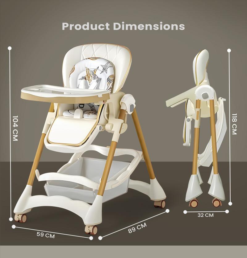 SmartSeat 9-in-1 Baby High Chair | Ergonomic | Adjustable Height ...
