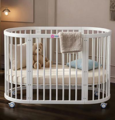 Baby Crib Bed Oval Multi-function | Baby Crib Bed Oval | Baby Crib Bed