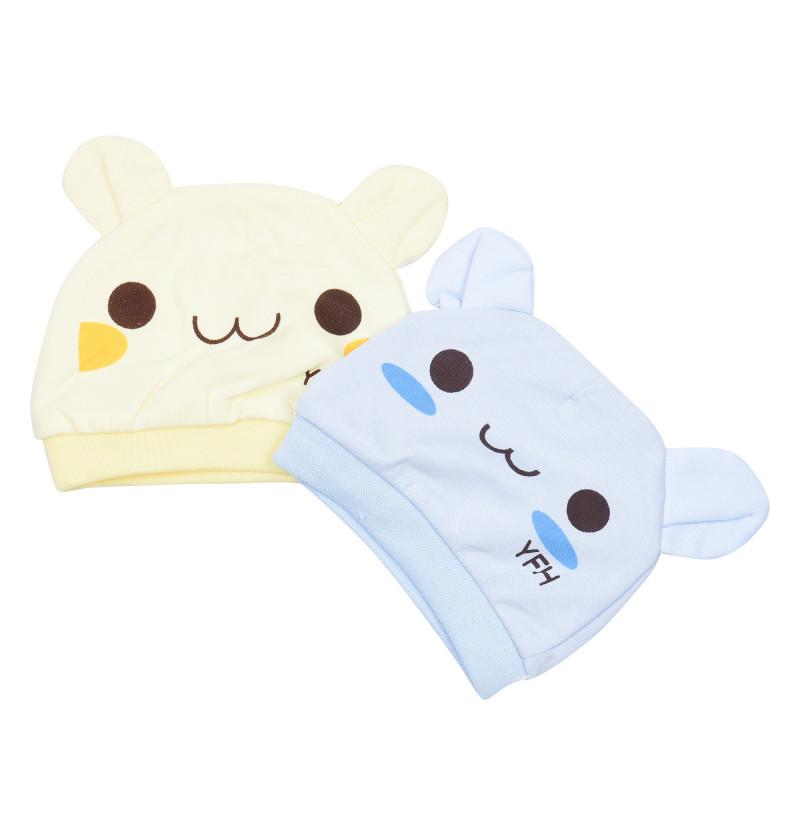 Unisex Cute Cap for Newborn Babies | Cute Newborn Baby Caps Mixed color